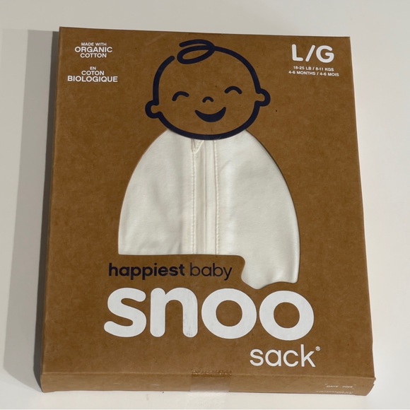 happiest baby | Other | Nib Happiest Baby 0 Organic Snoo Sleep Sack L ...